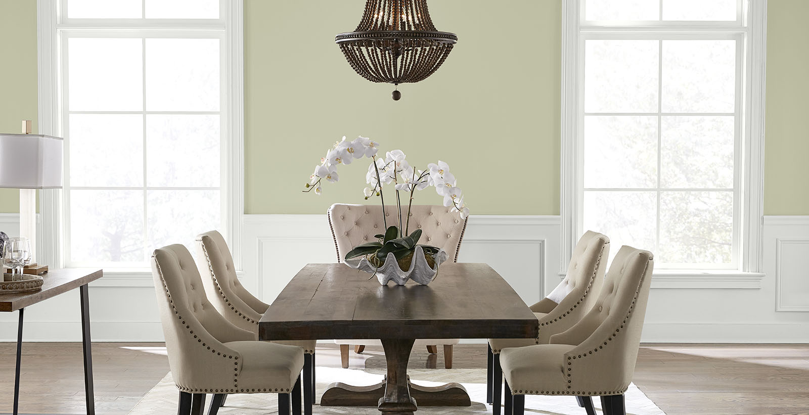 Green Dignified Dining Room | Classic, Relaxed & Serene Dining Room | Behr