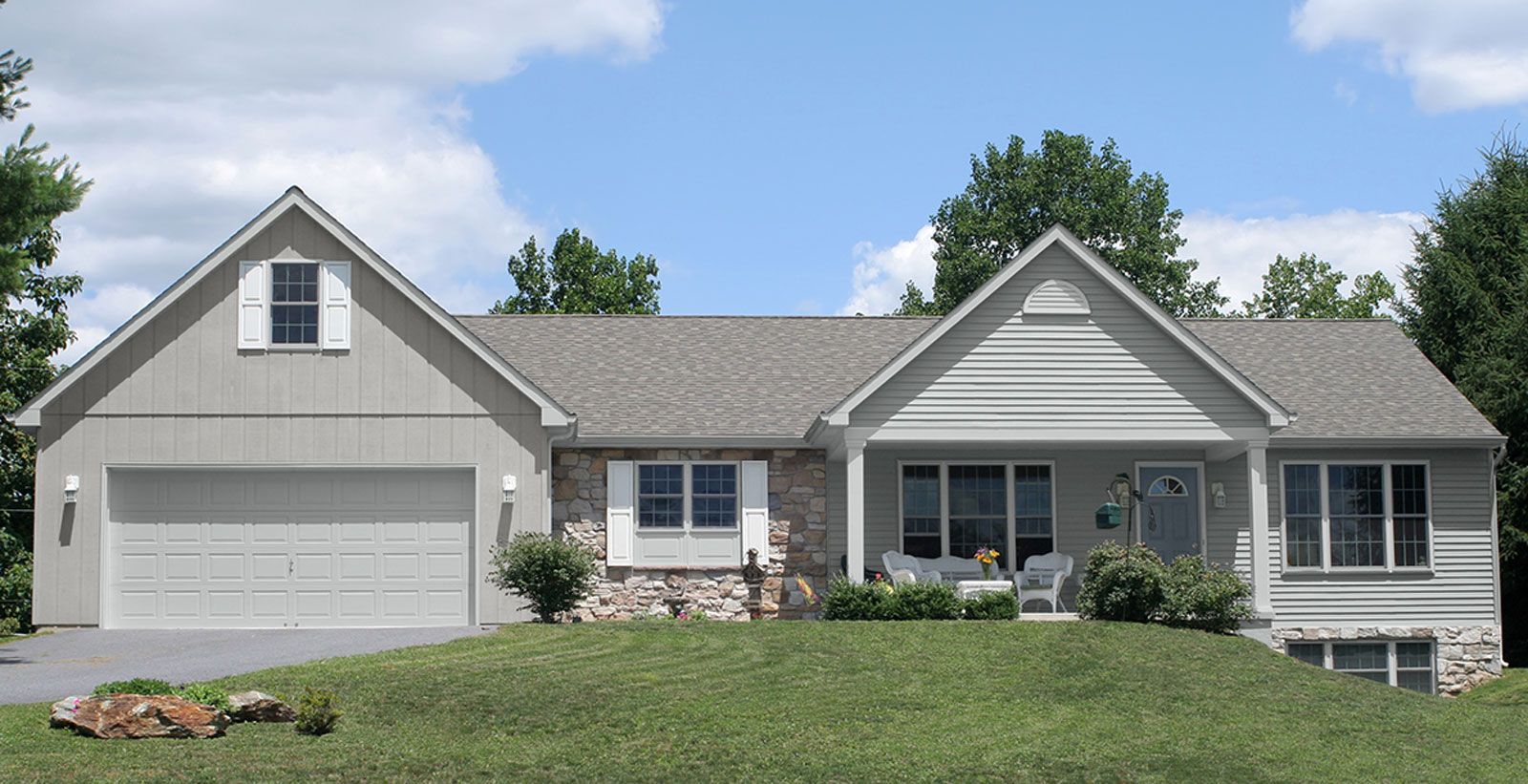 neutral the craftsman ranch home exterior